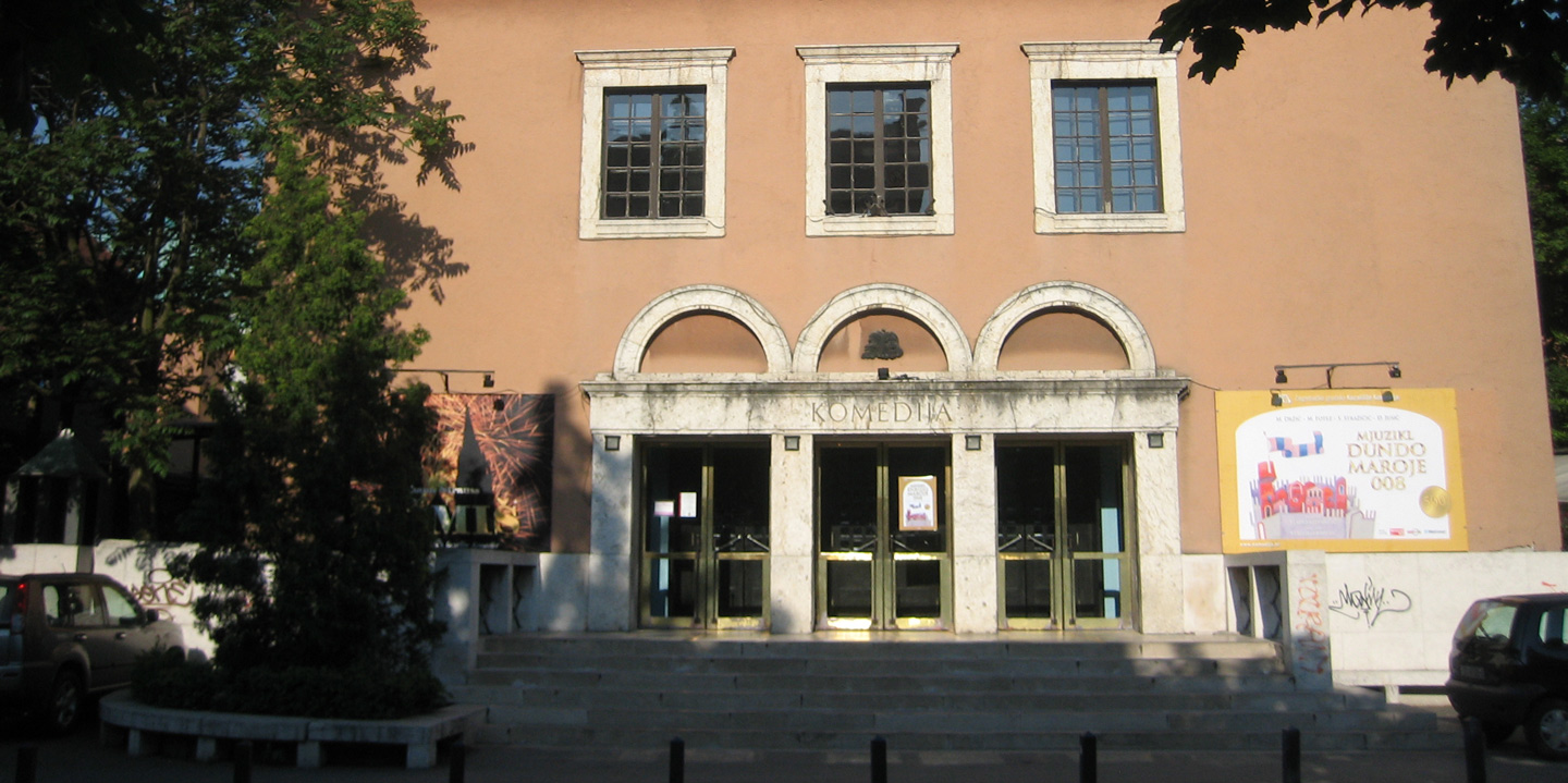 Gradsko kazalište Komedija - Zagreb smještaj i apartmani u okolici ...